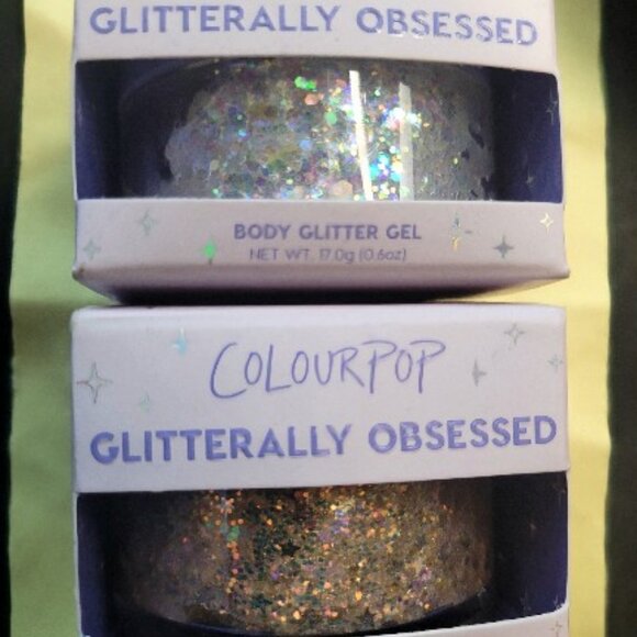 Colourpop | Makeup | Colourpop Body Glitter Gel Duo Get Obsessed | Poshmark